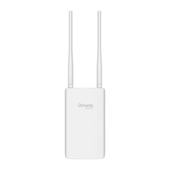 Omada AX1800 Indoor/Outdoor Dual-Band Wi-Fi 6 Access Point with extern