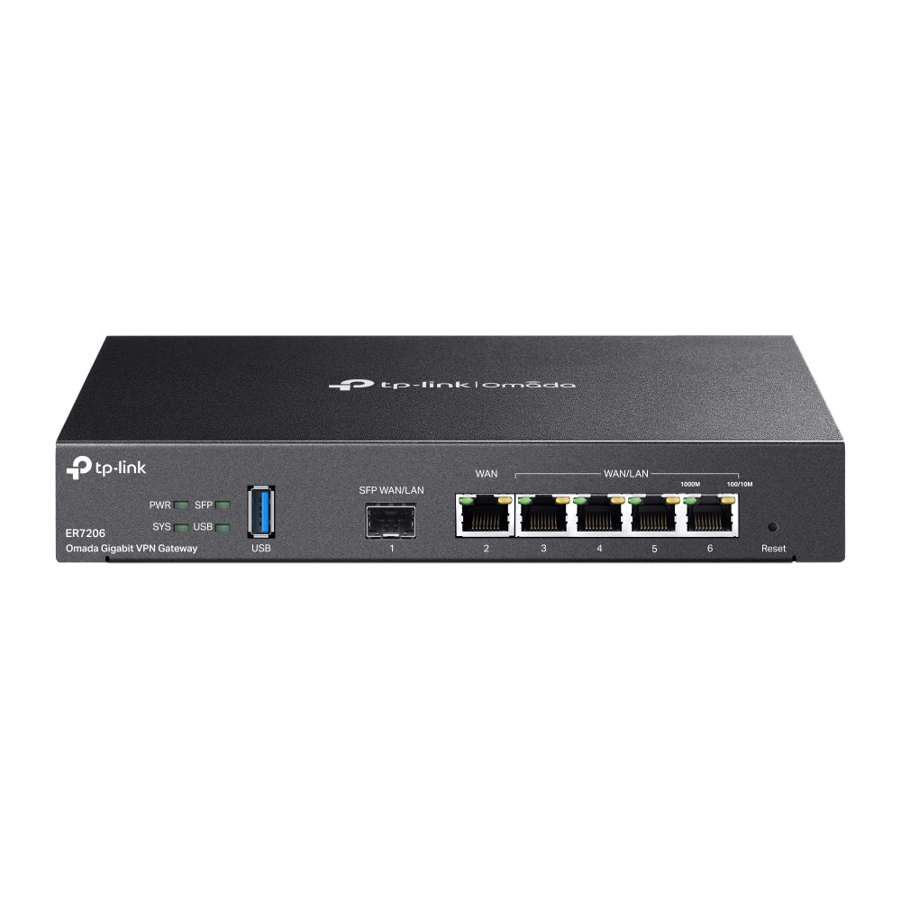 Omada Gigabit VPN Gateway, supports Load Balance, ER7206