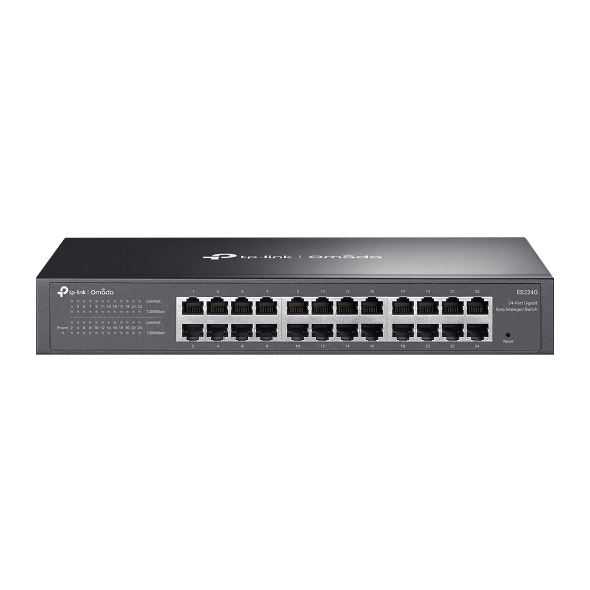 Omada 24-Port Gigabit Easy Managed Switch, ES224G