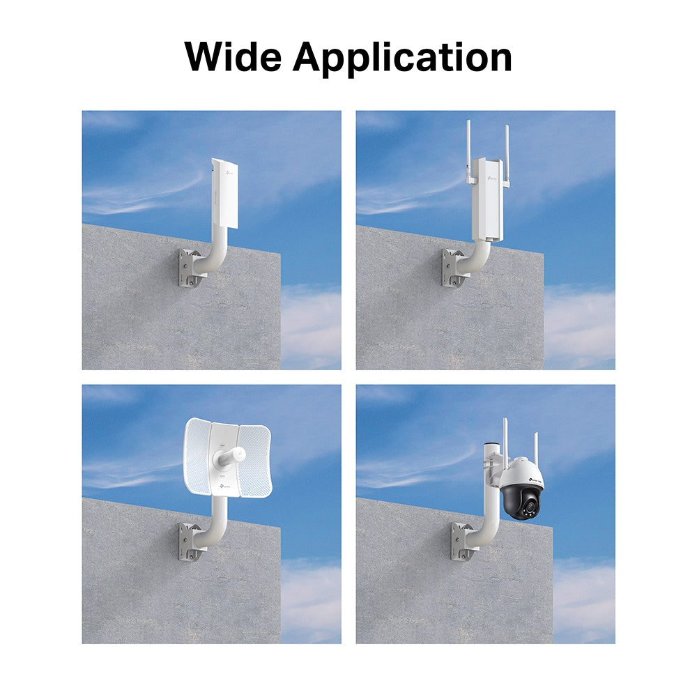 Pole/Wall Mount Kit for Outdoor Access Point and WiFi Bridge, TL-APM20